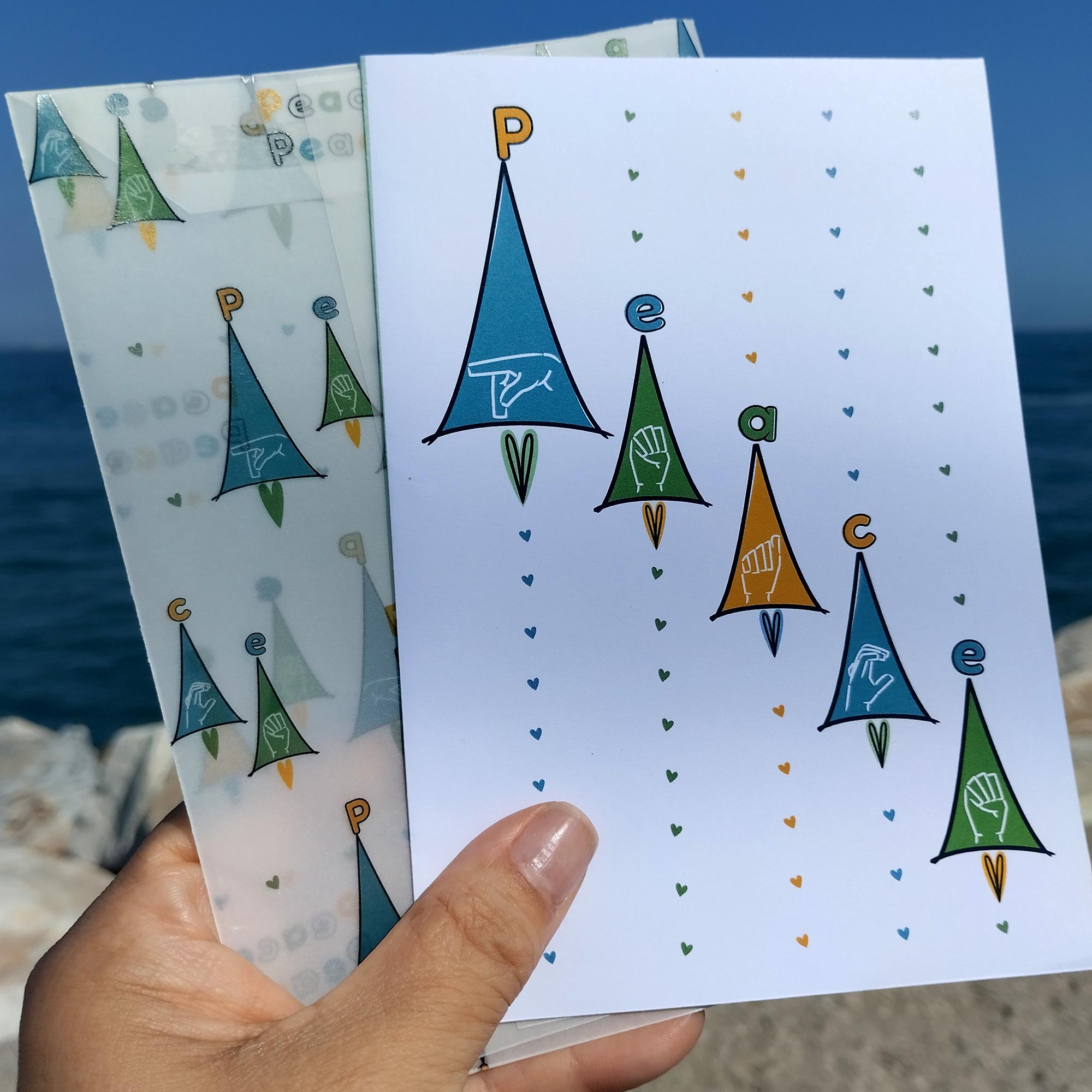 ASL Christmas Cards Printable Set: Sign Language Holiday Greetings ...