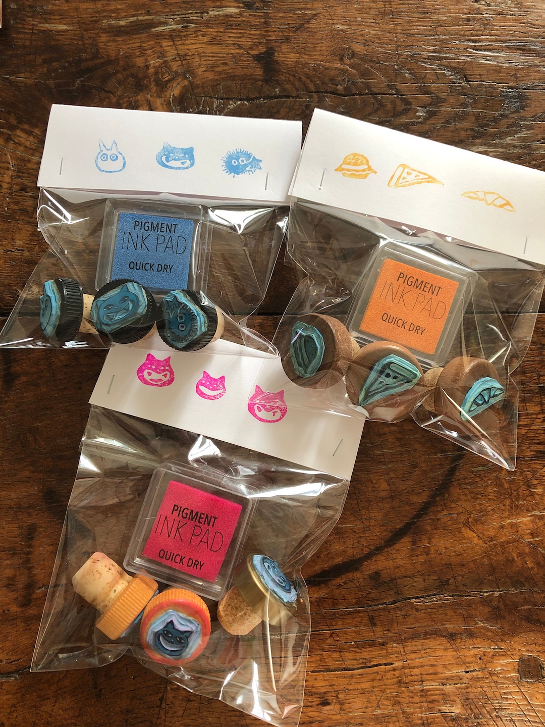 Set of Mini Stamps - Etsy