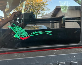 Guatemala Quetzal Sticker, Guatemalan Quetzal Decal, Quetzal Bird ...