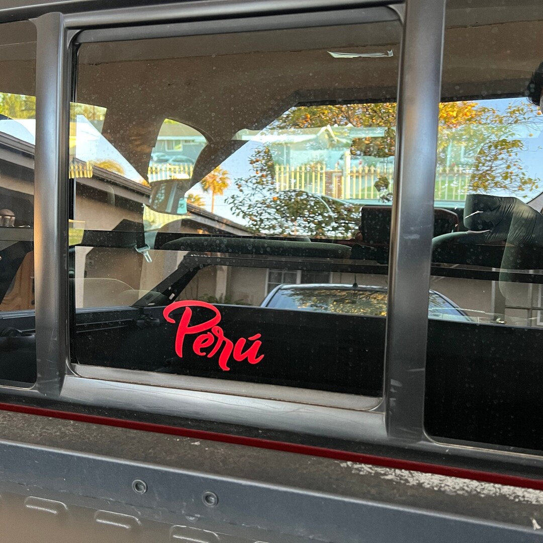 Peru Decal - Etsy