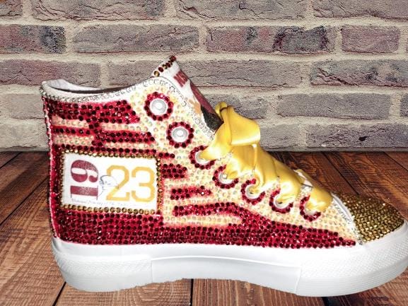 Custom NSPDK National Sorority of Phi Delta Kappa Rhinestone Bling High ...
