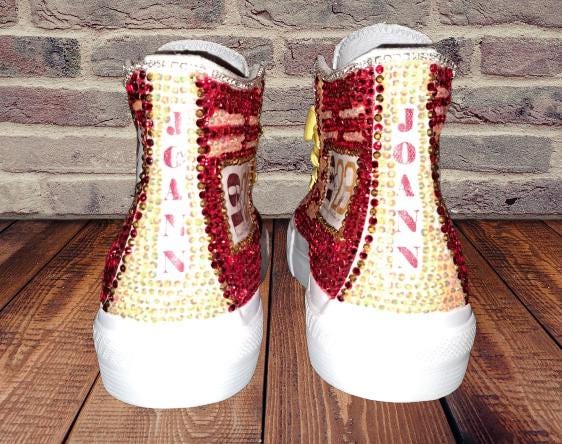 Custom NSPDK National Sorority of Phi Delta Kappa Rhinestone Bling High ...