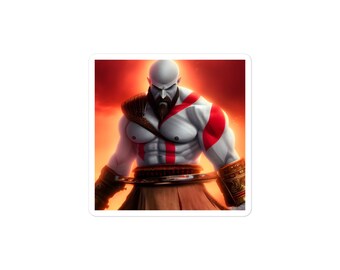 Kratos Stickers - Etsy