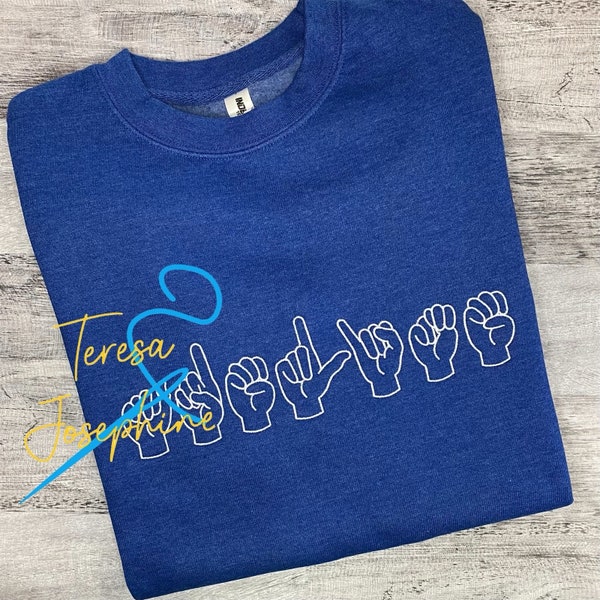 Sign Language Shirt - Etsy