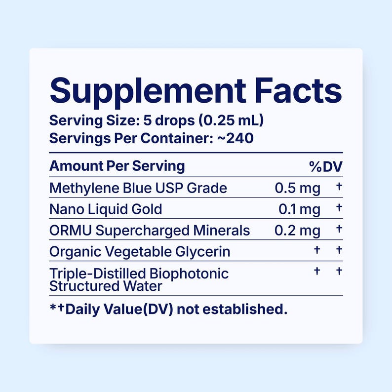 Python Neuro Methylene Blue UPS Pharmaceutical Grade 99.99% Longevity ...