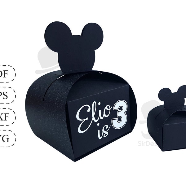 Mickey Mouse Box - Etsy