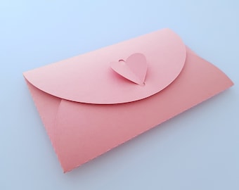 Heart Clasp Envelope Square Format Instance Download - Etsy