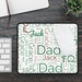 Personalized Mouse Pad Daddy Gift From Kids Gifts for Dada - Etsy