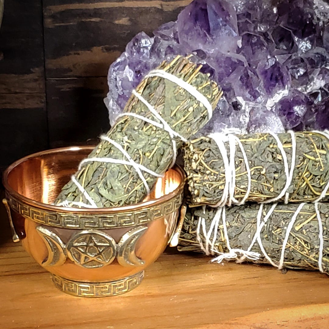 Mugwort Smudge Bundle - Etsy