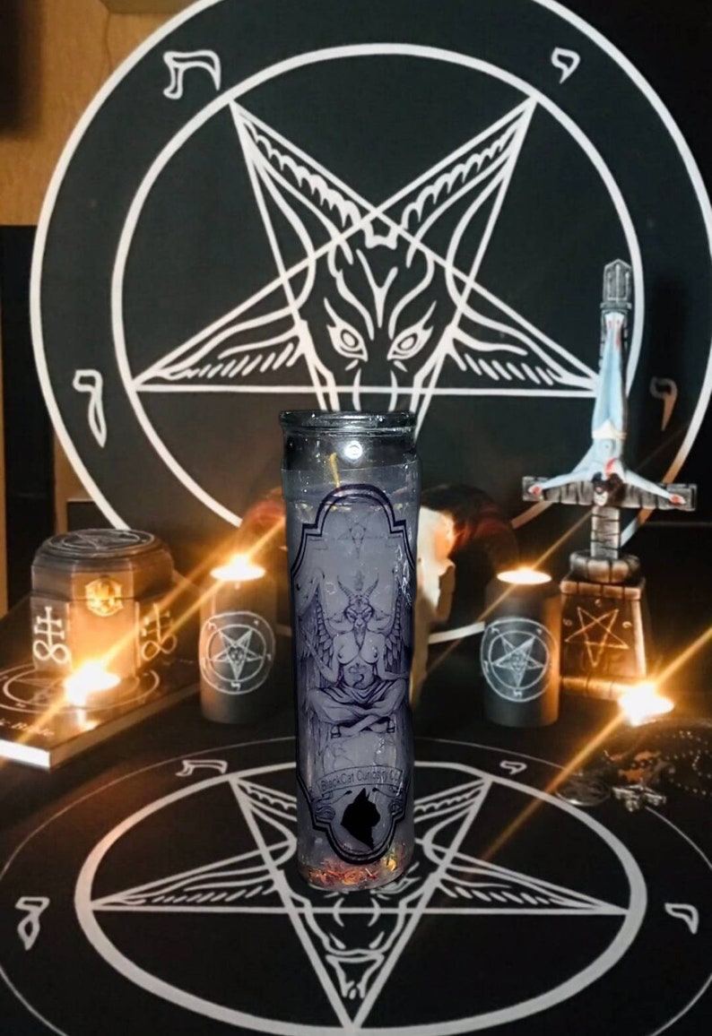 Baphomet Ritual Candle-baphomet Offering-baphomet Altar - Etsy