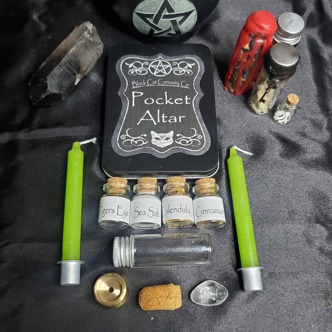 Prosperity Travel Altar-pocket Altar - Etsy