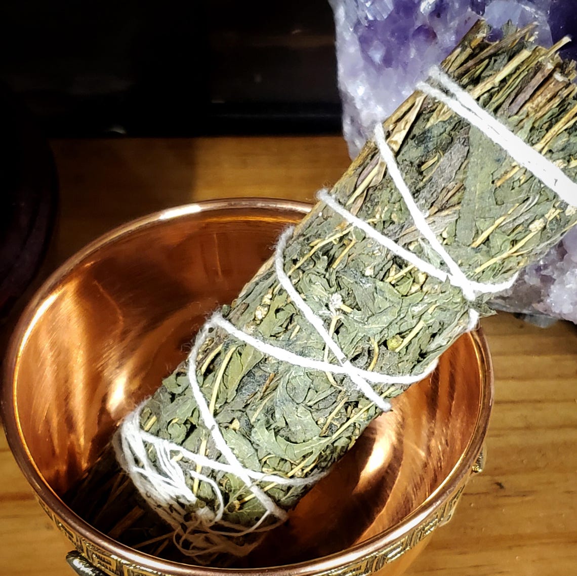 Mugwort Smudge Bundle - Etsy