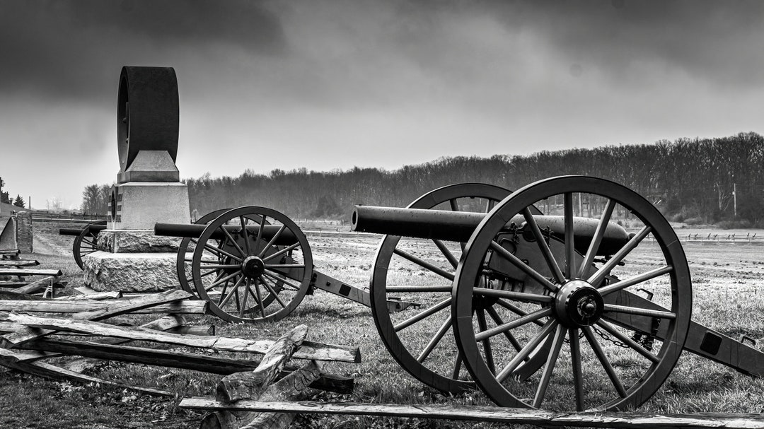 Civil War - Gettysburg - Battlefield -gettysburg Wall Art - Civil War ...