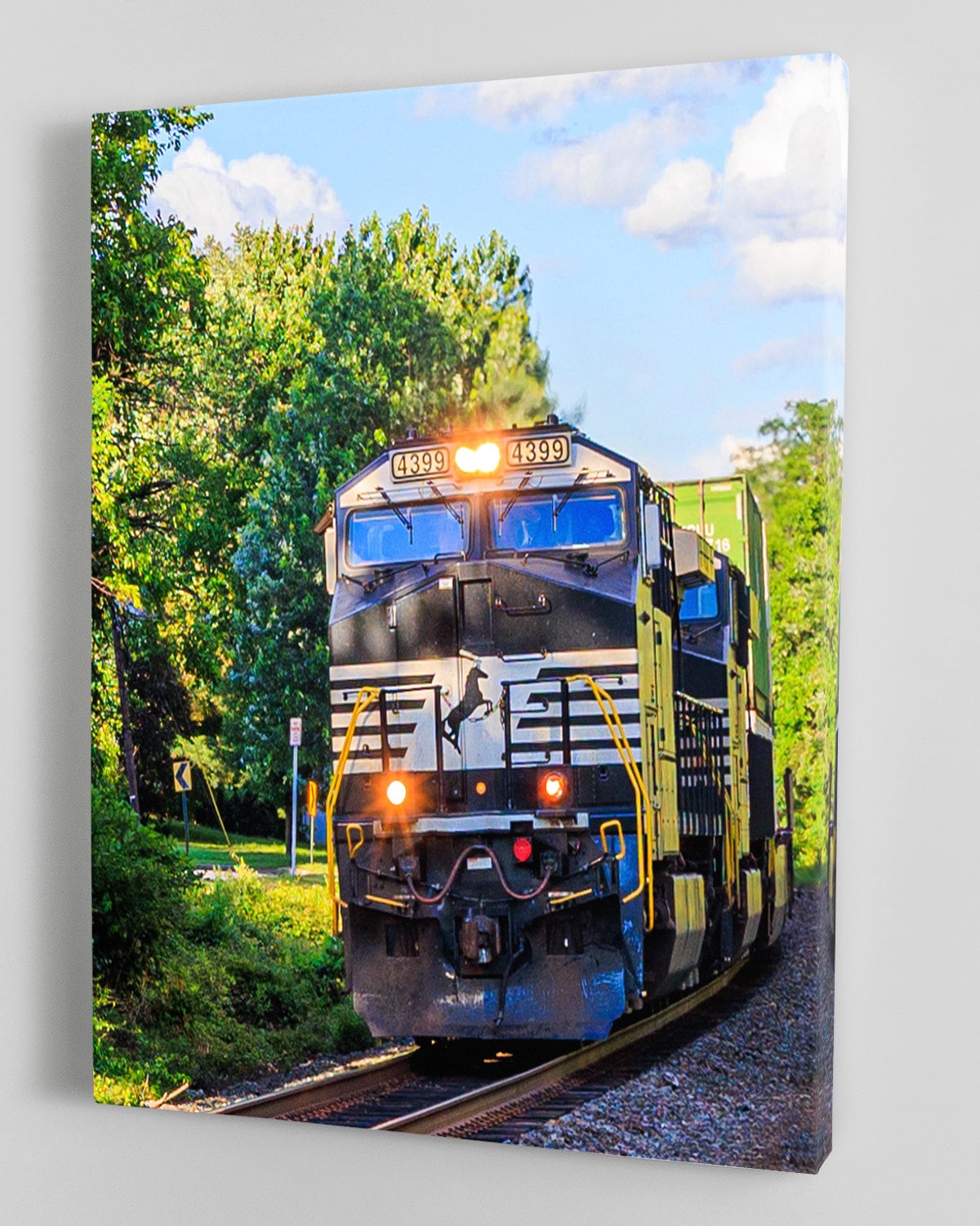 Train - Railroad - Locomotive - Railroad Tracks - Railroad Art - Train ...