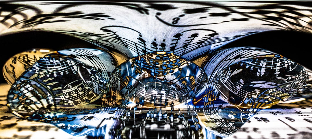 Musical Notes and Symbols - Classical Orchestra - Abstract - Sheet ...