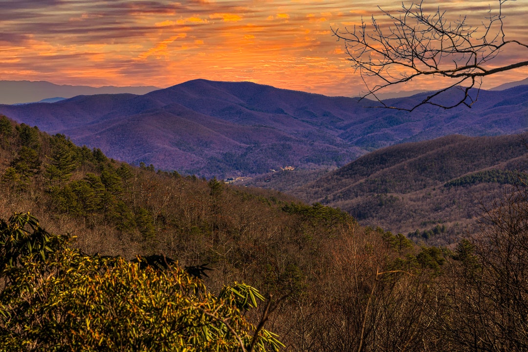 Blue Ridge Mountains - Georgia Fine Art - Appalachian Trail - Brasstown ...