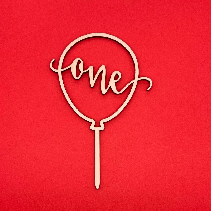 Balloon Cake Toppers - Etsy