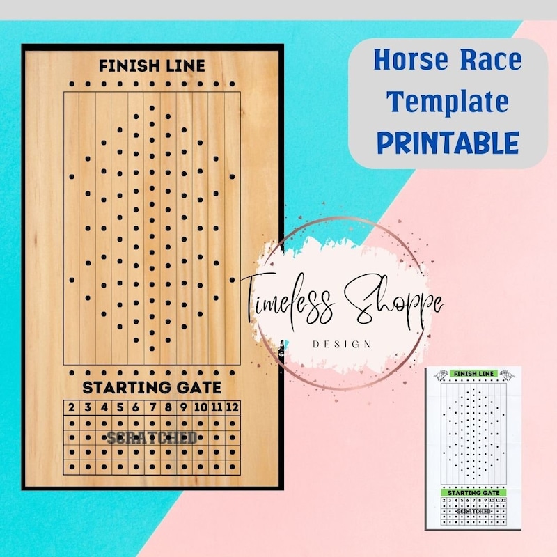Horse Game Laser File - Etsy