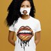 Tiger Drip Lips PNG, SVG, PDF Lips Sublimation, T Shirt Print, Tiger ...