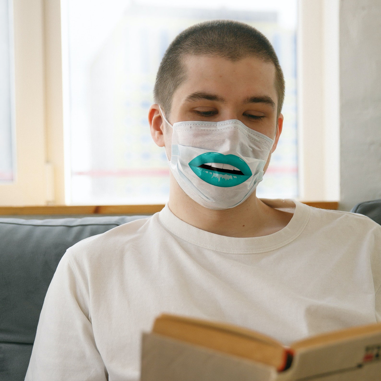 Aqua Lips PNG, Lips Sublimation, T Shirt Print, Teal File Transparent ...