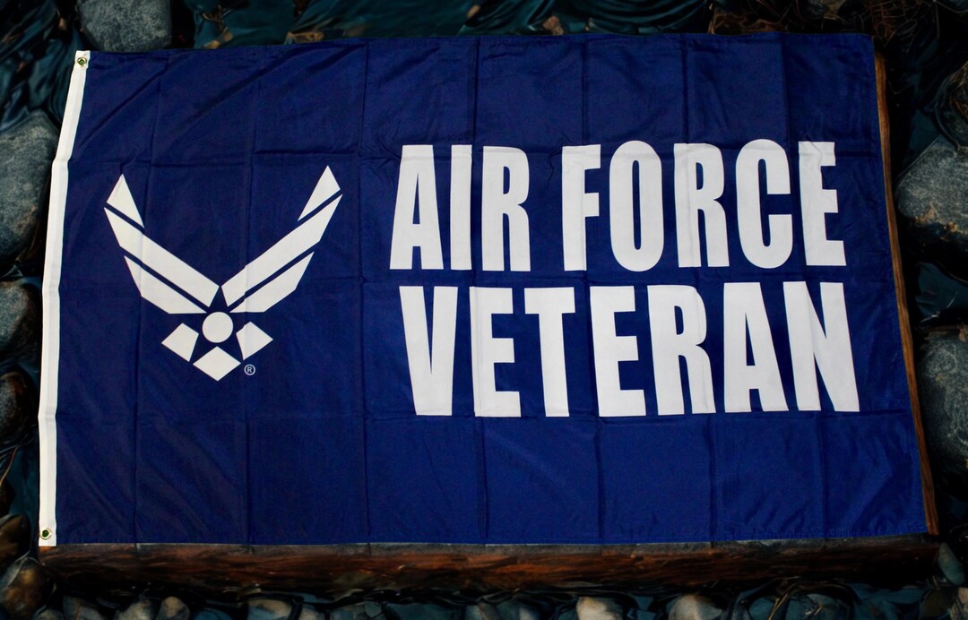 3x5 Air Force Veteran Flag With USAF Symbol, Durable Flag, Military ...