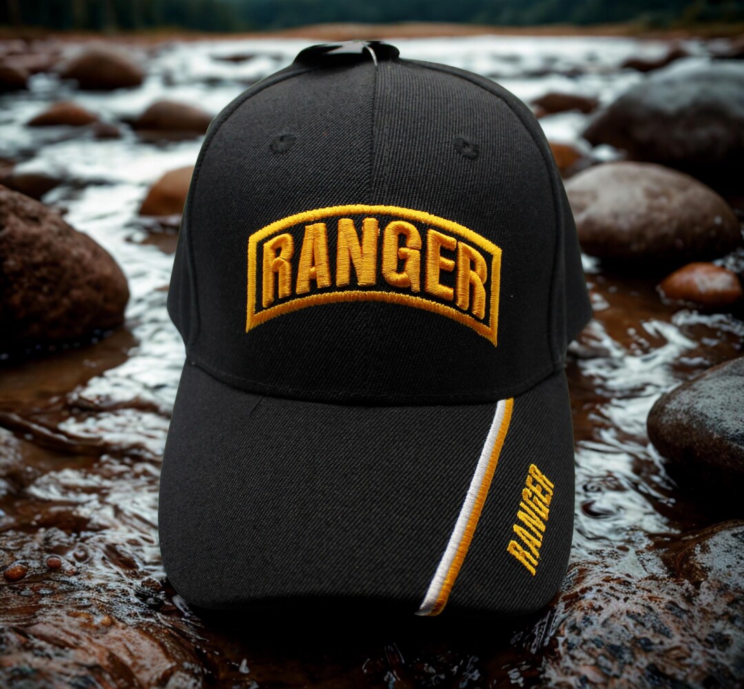 Army Ranger Hat. U.S. Army Hat, Embroidered Ranger Cap, Adjustable Hat ...