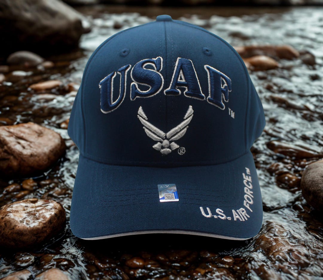 U.S Air Force Hat, Air Force Blue Baseball Cap, USAF Veteran Hat ...