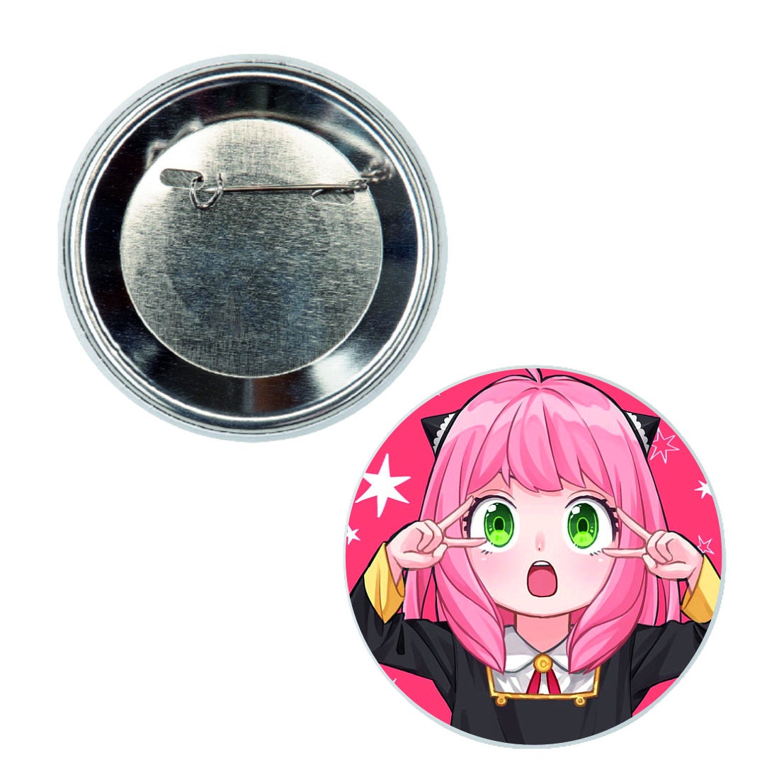145 Anime Button Designs for Digital Download 145 Unique Design - Etsy