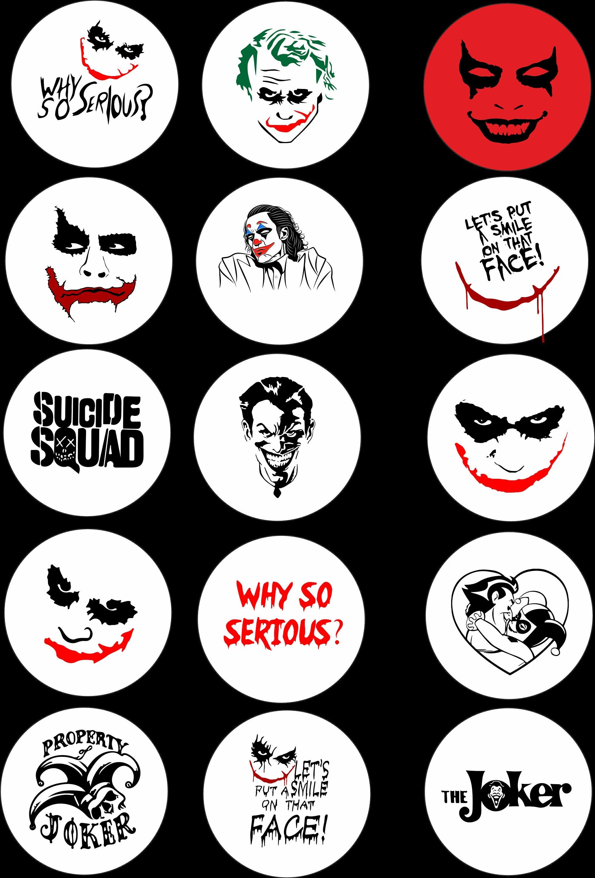 208 Anime Button Designs for Digital Download - Mix - Etsy