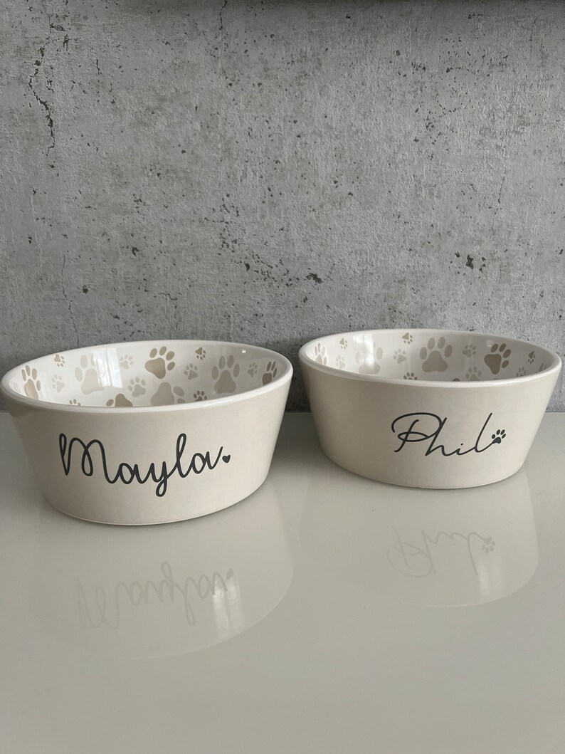 Napf Personalisierter Futternapf Fressnapf Hundenapf - Etsy.de