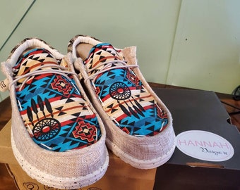 Custom Hey Dudes - Etsy