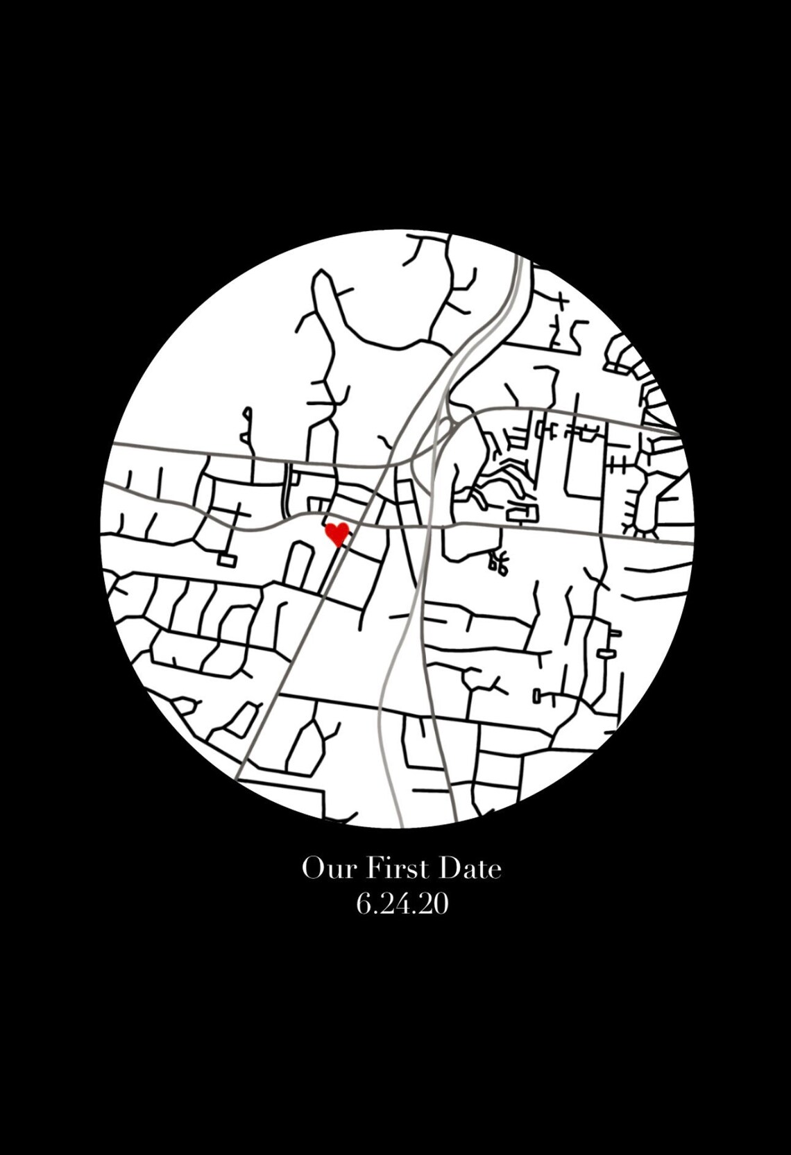 Custom Map Drawing - Etsy