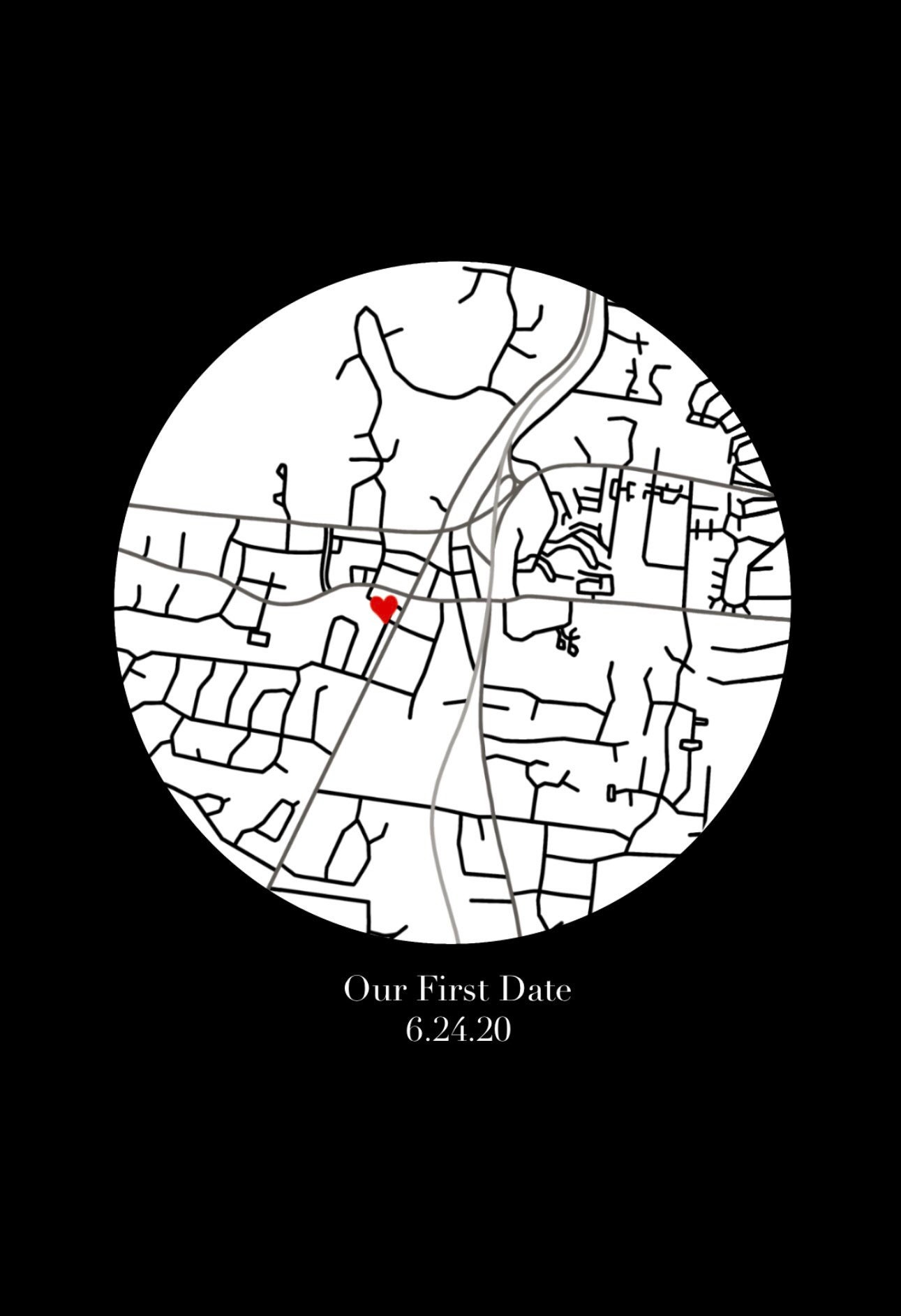 Custom Map Drawing - Etsy