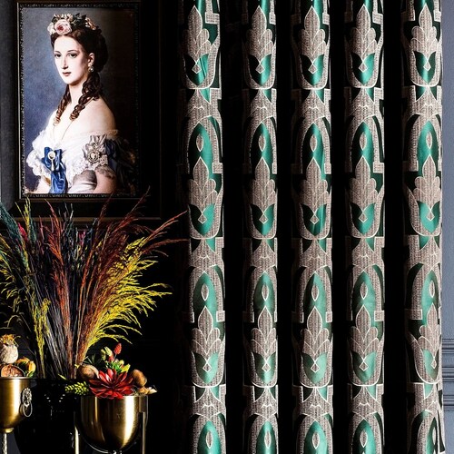 Curtains Panel Patterned Fabric Custom Size Drape Bedroom - Etsy