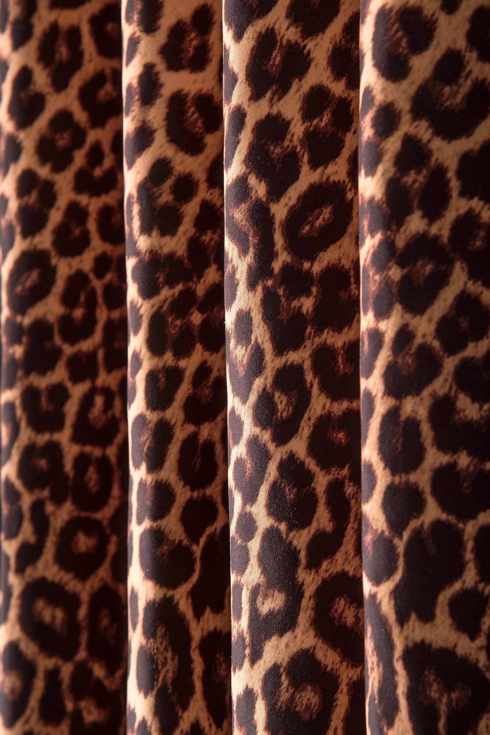 Leopard Print Curtain Panel: Black Velvet Animal Print Drapes - Etsy