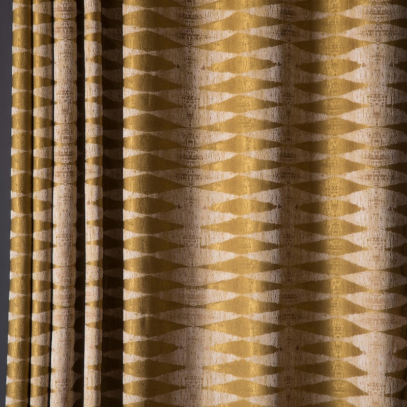 Geometric Modern Drapes - Etsy