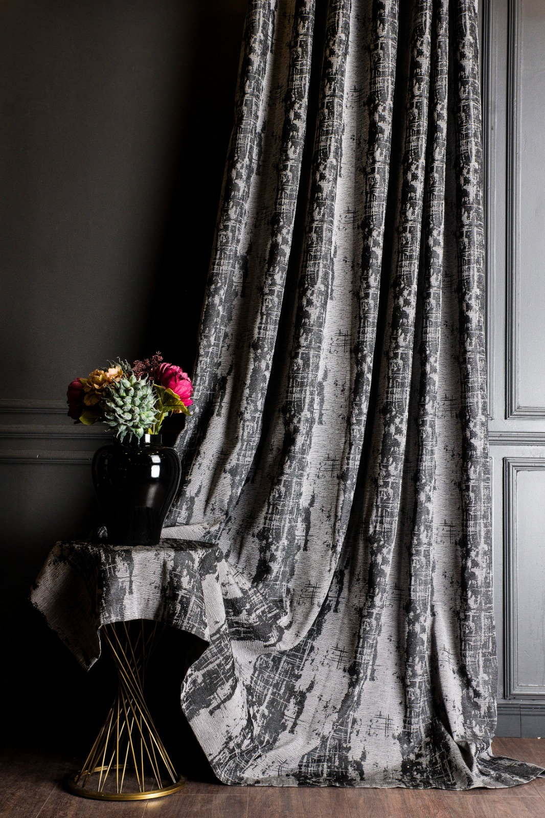 Curtains Panel Striped Patterned Fabric Luxury Bedroom Living - Etsy