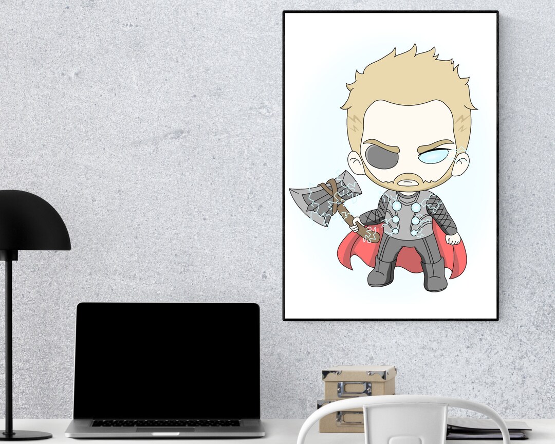 Thor Printable Art / Digital Download - Etsy