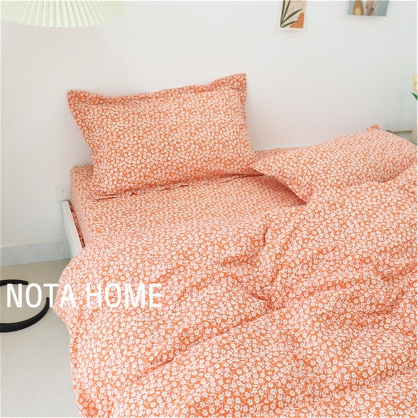 Orange Bedding - Etsy
