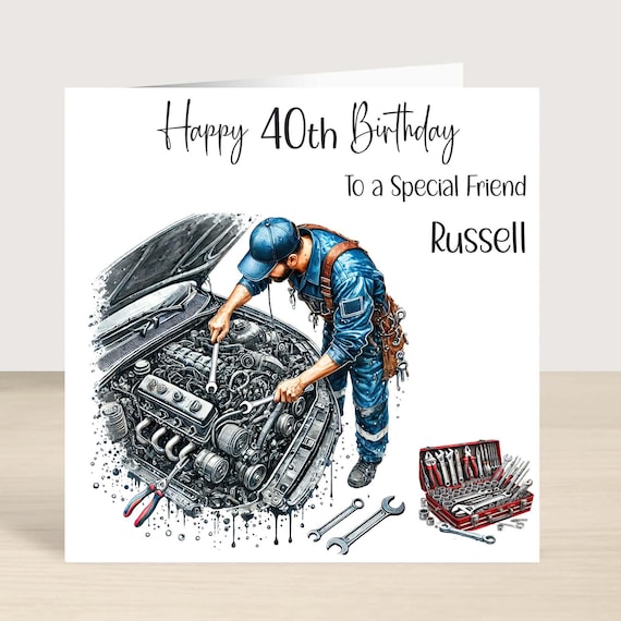 Auto Mechanic Happy Birthday Chadley_s07 Happy Birthday,