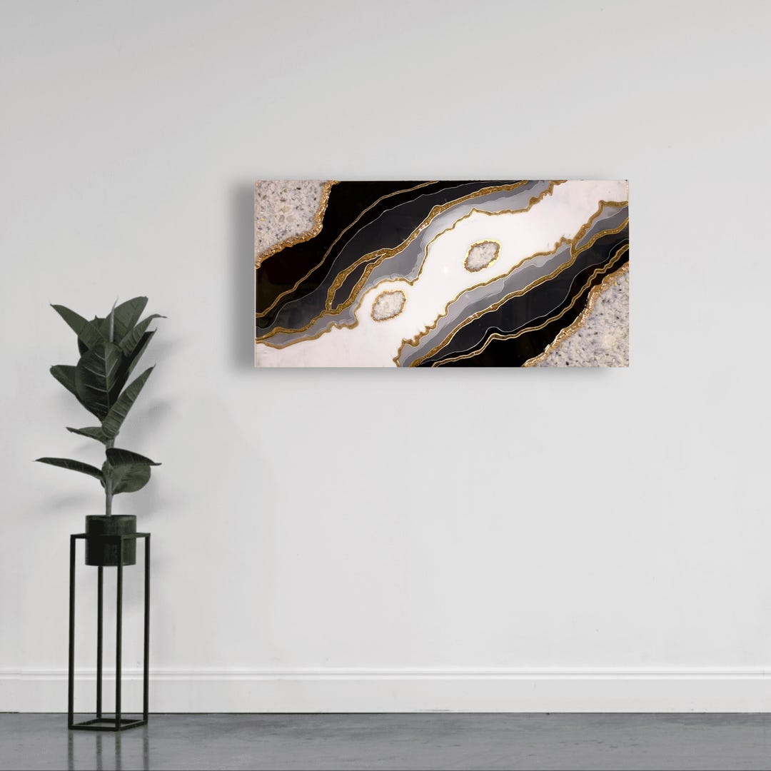 Mystic Layers: A Resin Art Masterpiece - Etsy