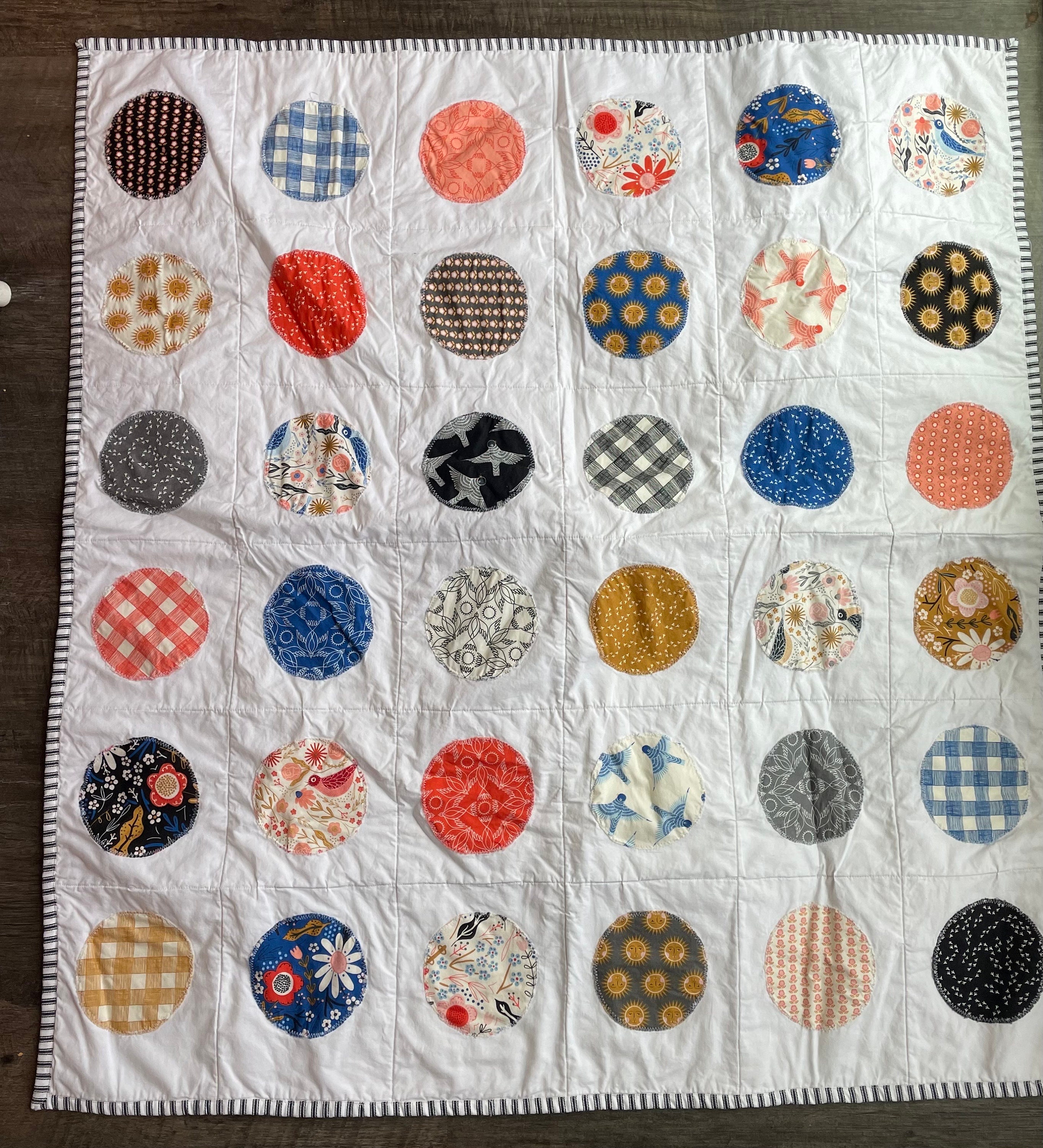 Ready to Ship Quilt // Baby Quilt // Throw Quilt // Gingiber - Etsy