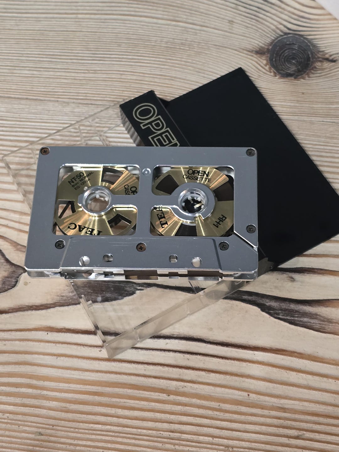 TEAC OC-5N Full Open Cassette Tape Ocasse Reel Holder Metal Reel Tape ...