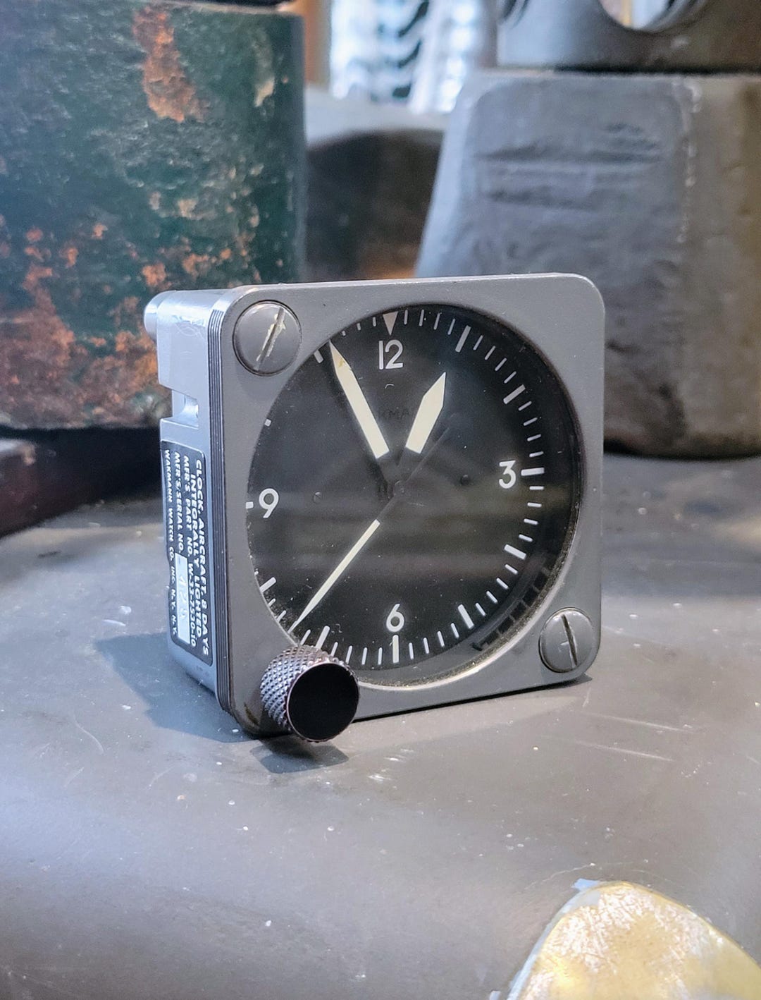 Wakmann Aircraft/aviation Clock 1960s - Etsy