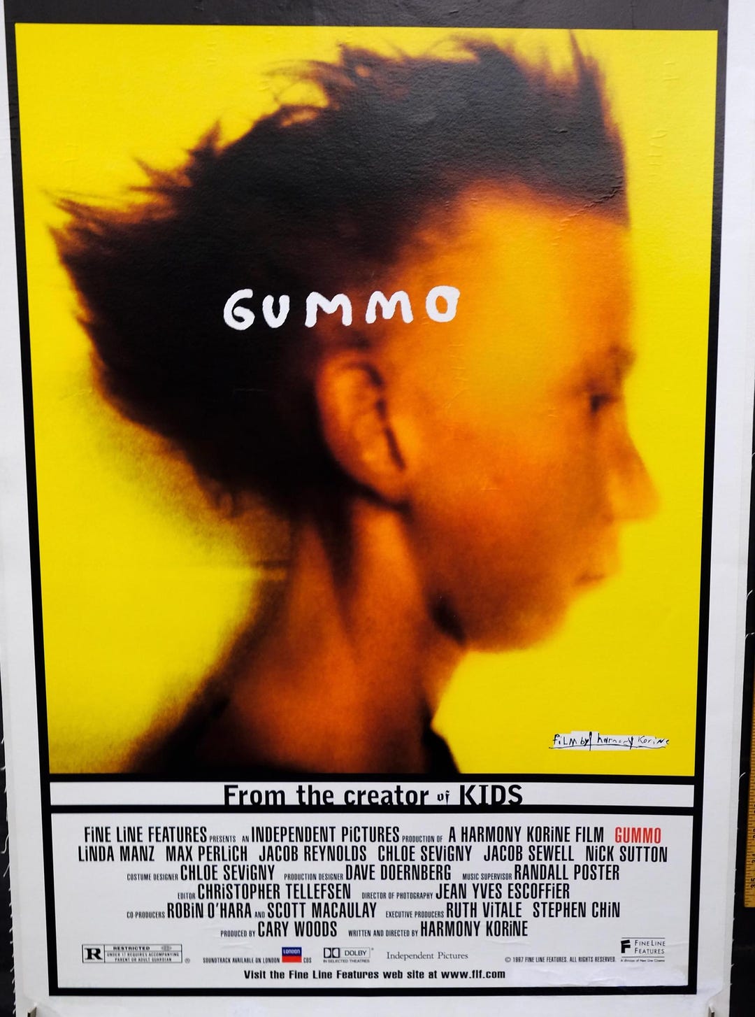 Original Linen-backed Large Gummo Poster 28x41.5 Inches - Etsy