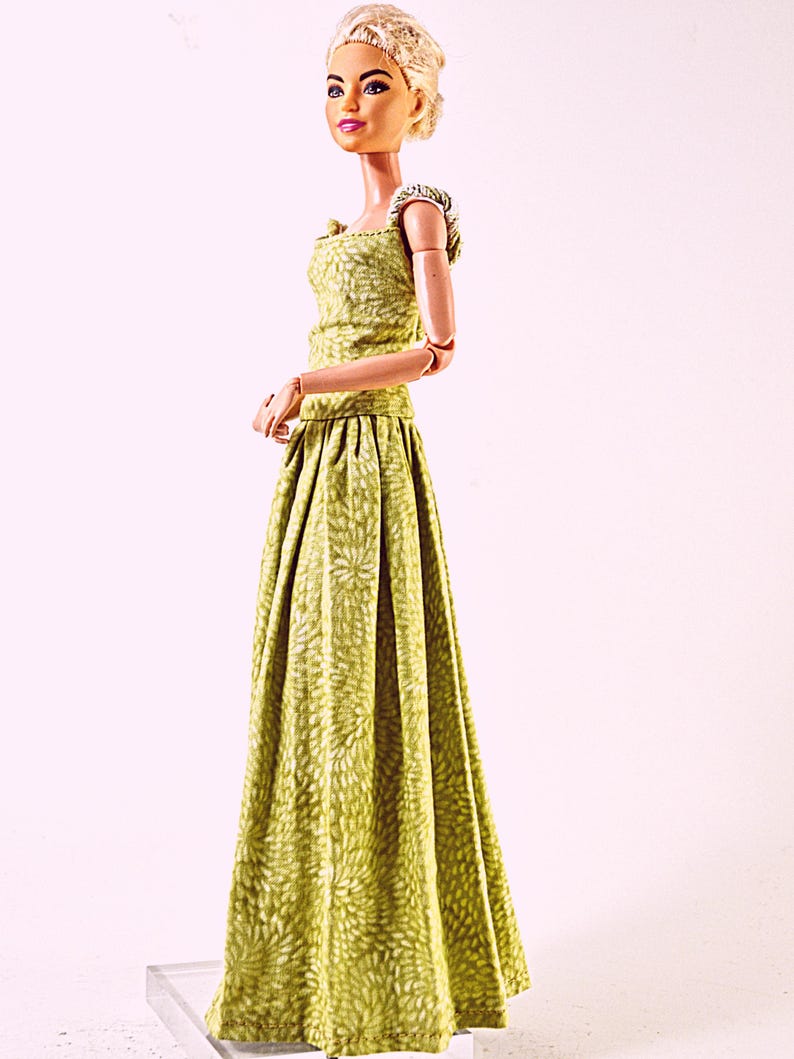 Lime Green Summer Maxi Dress | Fashion Doll Outfit | PIPDOLLS | 1/6 ...