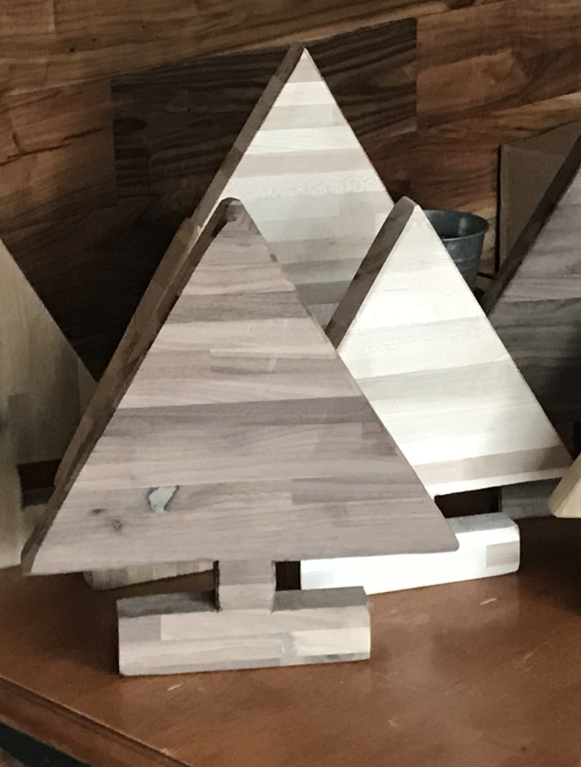Wood Christmas Trees - Etsy