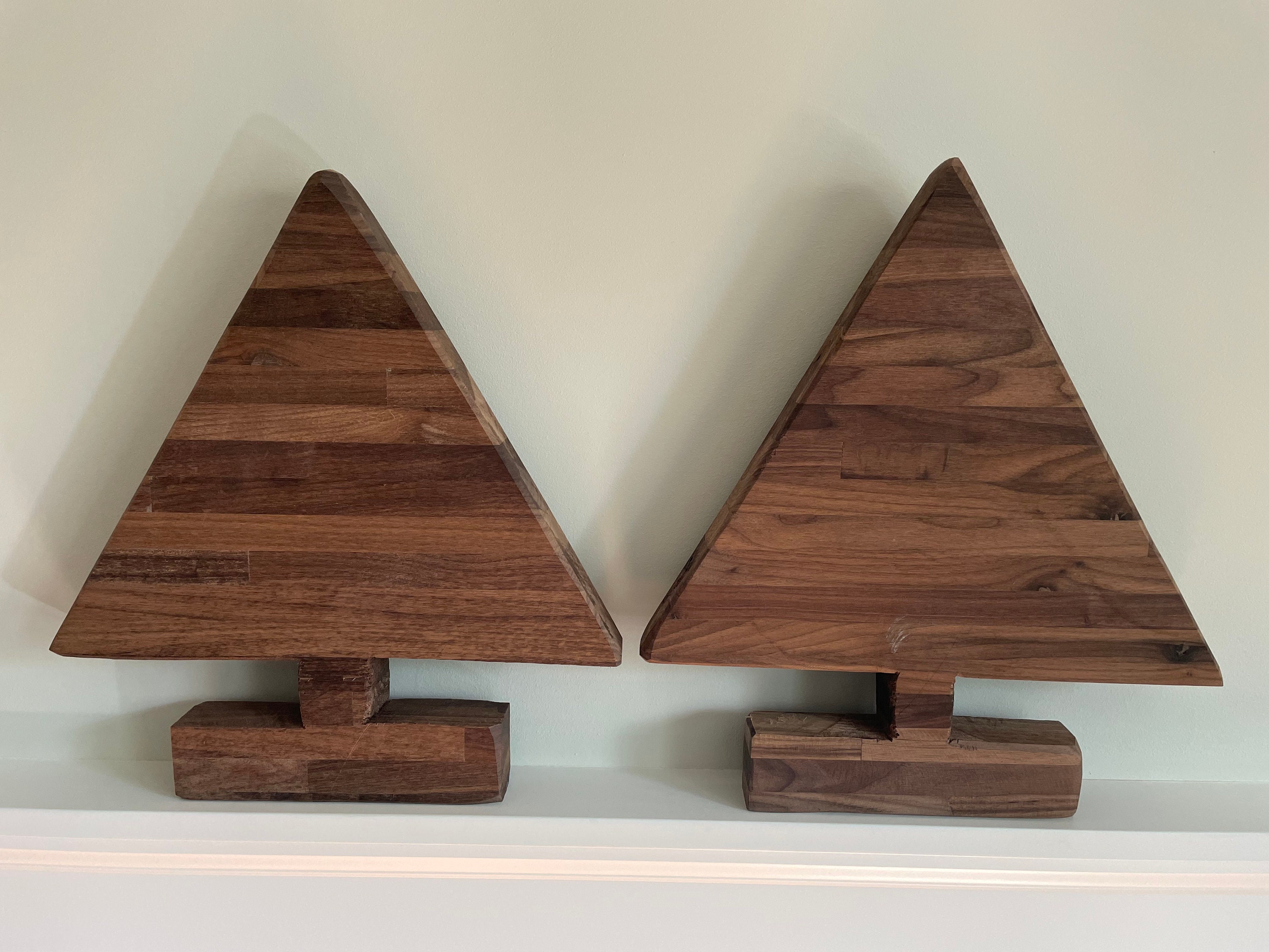 Wood Christmas Trees - Etsy