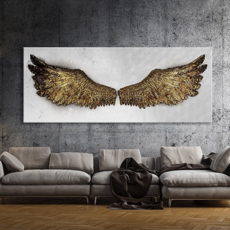 Angel Wings Wall Decor - Etsy