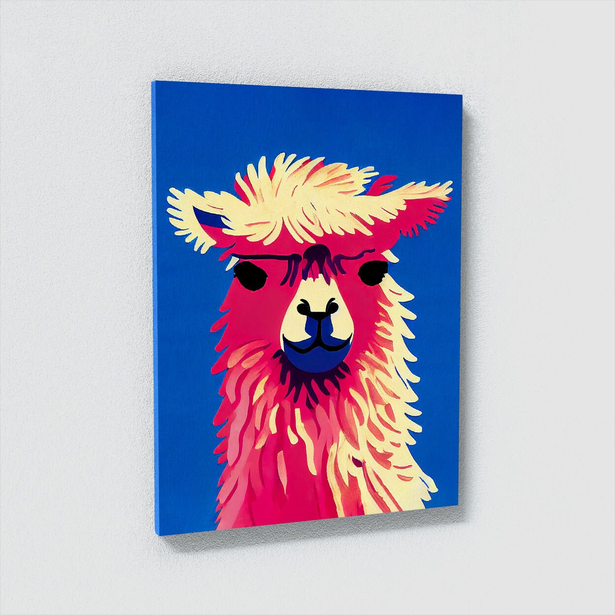 Alpaca 7 Canvas Wall Art Decor - Etsy